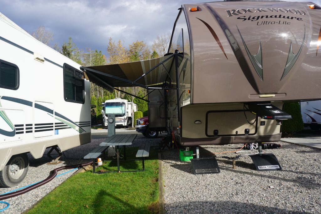 RV Park Reviews - Arrived at Pacific Border Crossing - Roaming RV